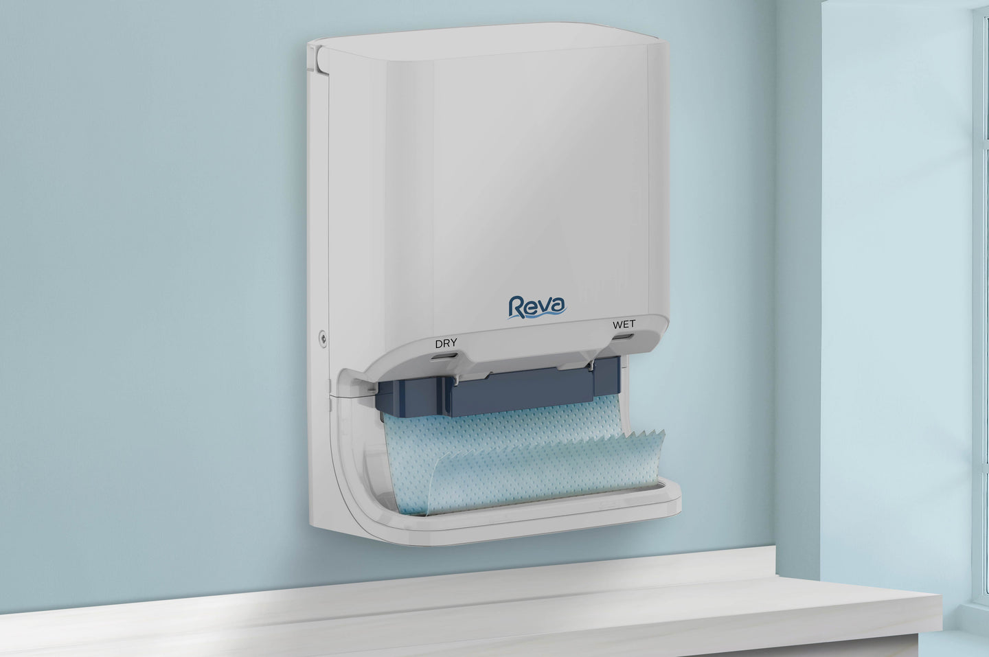 Eco-Friendly Disinfectant Wipe Dispensers | Reva Touchless by MedTekk ...